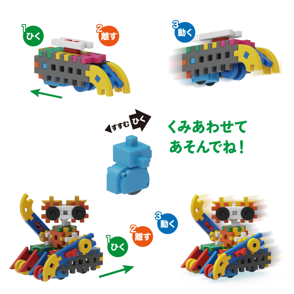 Gakkenニューブロック ひらめき！ひいて動く！GO！GO！BOX - Gakkenニューブロック【公式】